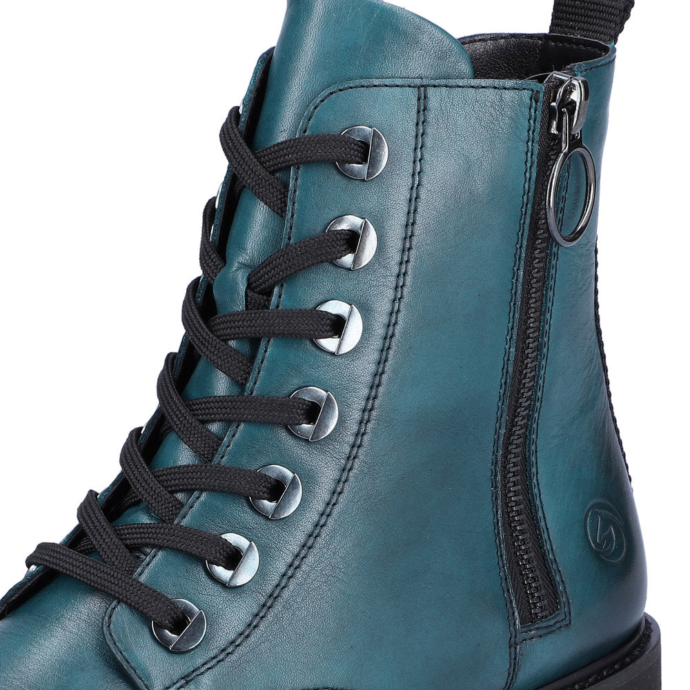 Remonte D8671-12 Blue Ankle Boots – Rieker: by LJ Shoes